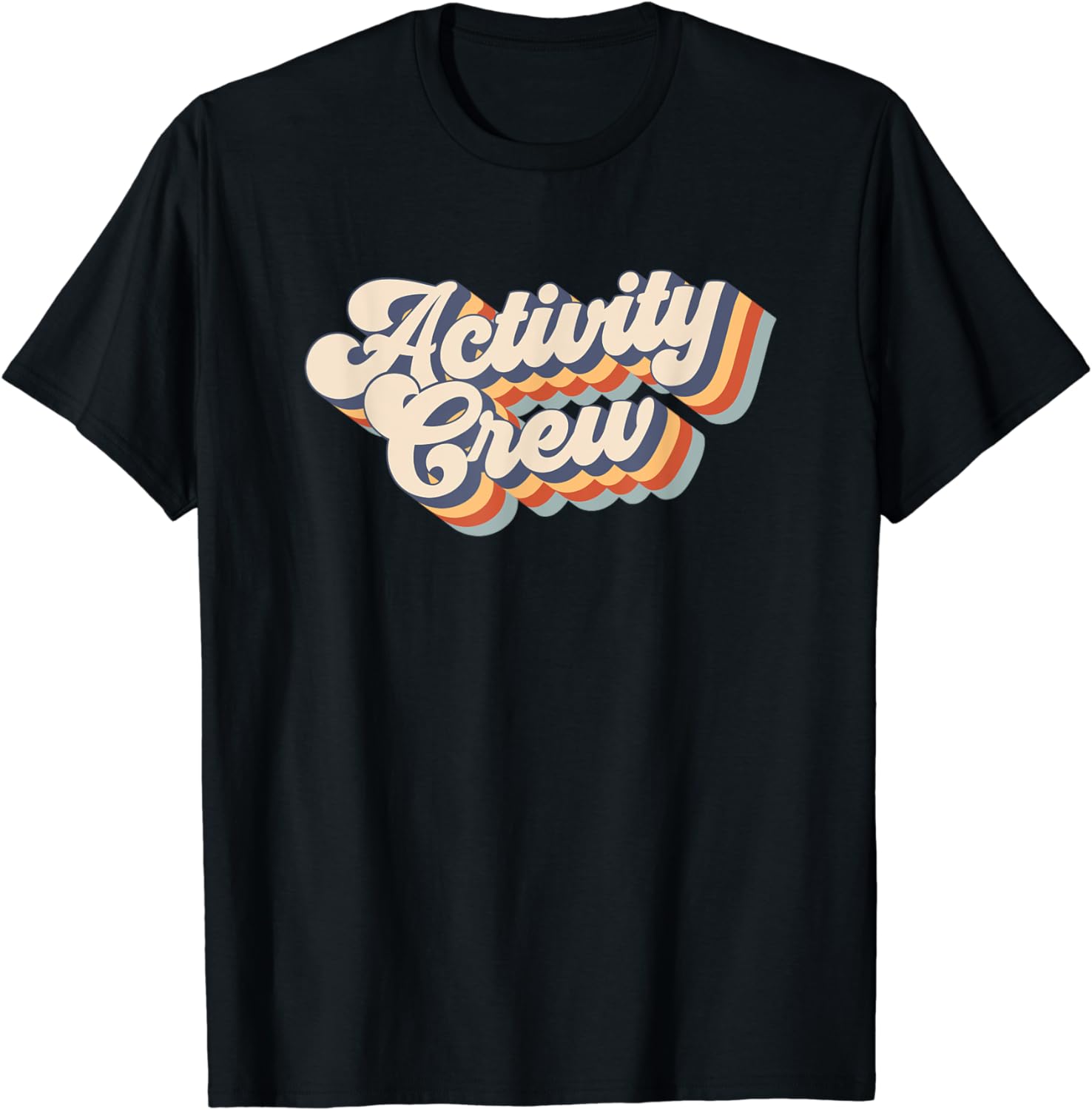 Activity Assistant Team Squad Professionals Week Retro T-Shirt ...