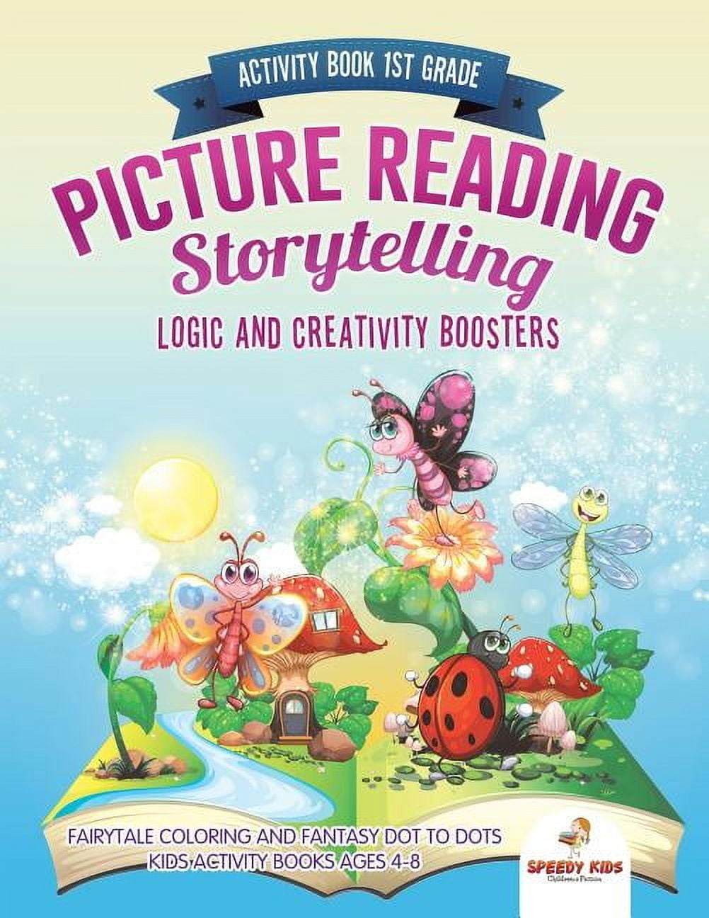 Activity Book 1st Grade. Picture Reading Storytelling. Logic and ...