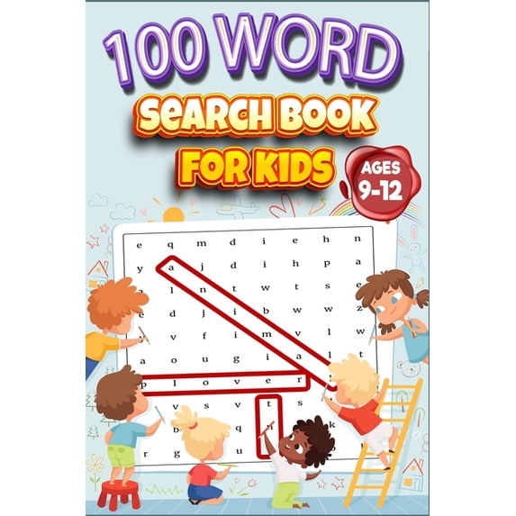 Activity Book for Children's ( Colo 100 Word Search Book for Kids ages ...