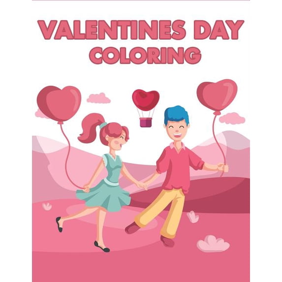 Activity Book for Couples: Valentines Day Coloring : Happy Valentines ...