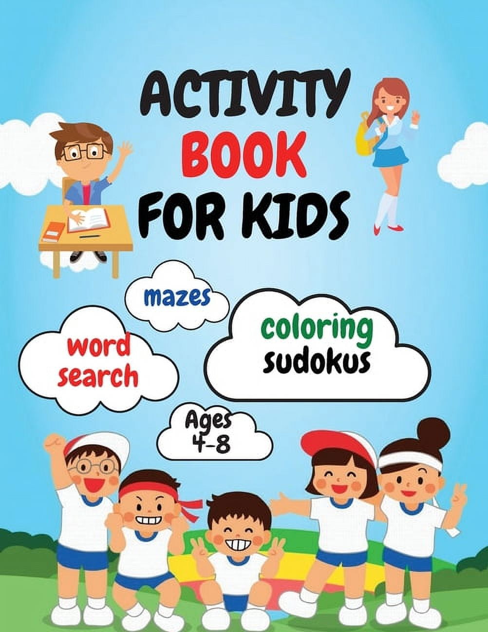 Activity Book For Kids : - Amazing Fun Activity Workbook For Kids ...
