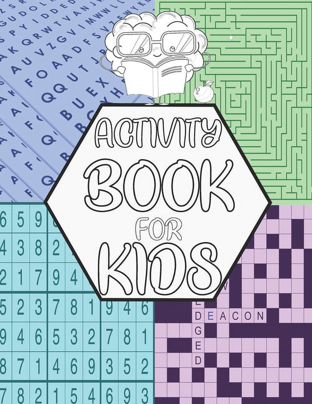 Activity Book For Kids: : Animals for Toddler Coloring Book and word ...