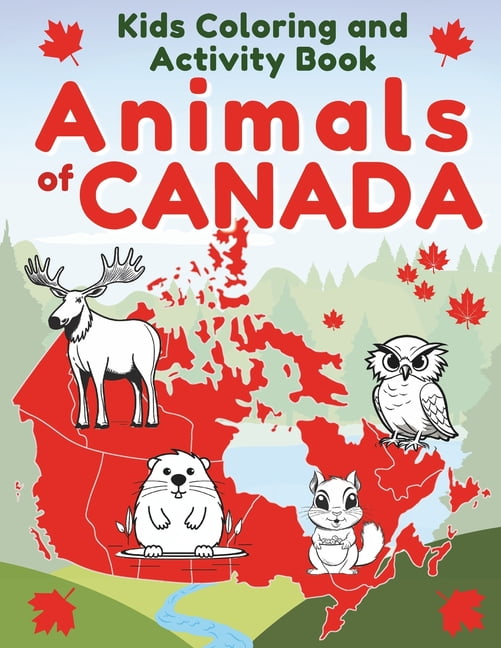 Activity Book for Kids: Animals Around t Kids Coloring Book: Animals of ...
