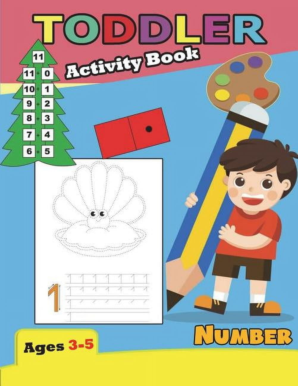 Activity Book for Kids: Activity Book Toddler Number Ages 3-5: For ...