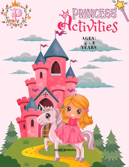 Activity Book for Princess: 4 - 8 years (Paperback) - Walmart Business ...