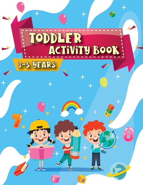 Activity Book for Toddlers: 90 full color pages book and perfect tool ...