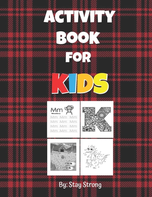 Activity Book for kids : Alphabet Tracing Worksheets A-Z & Alphabet ...