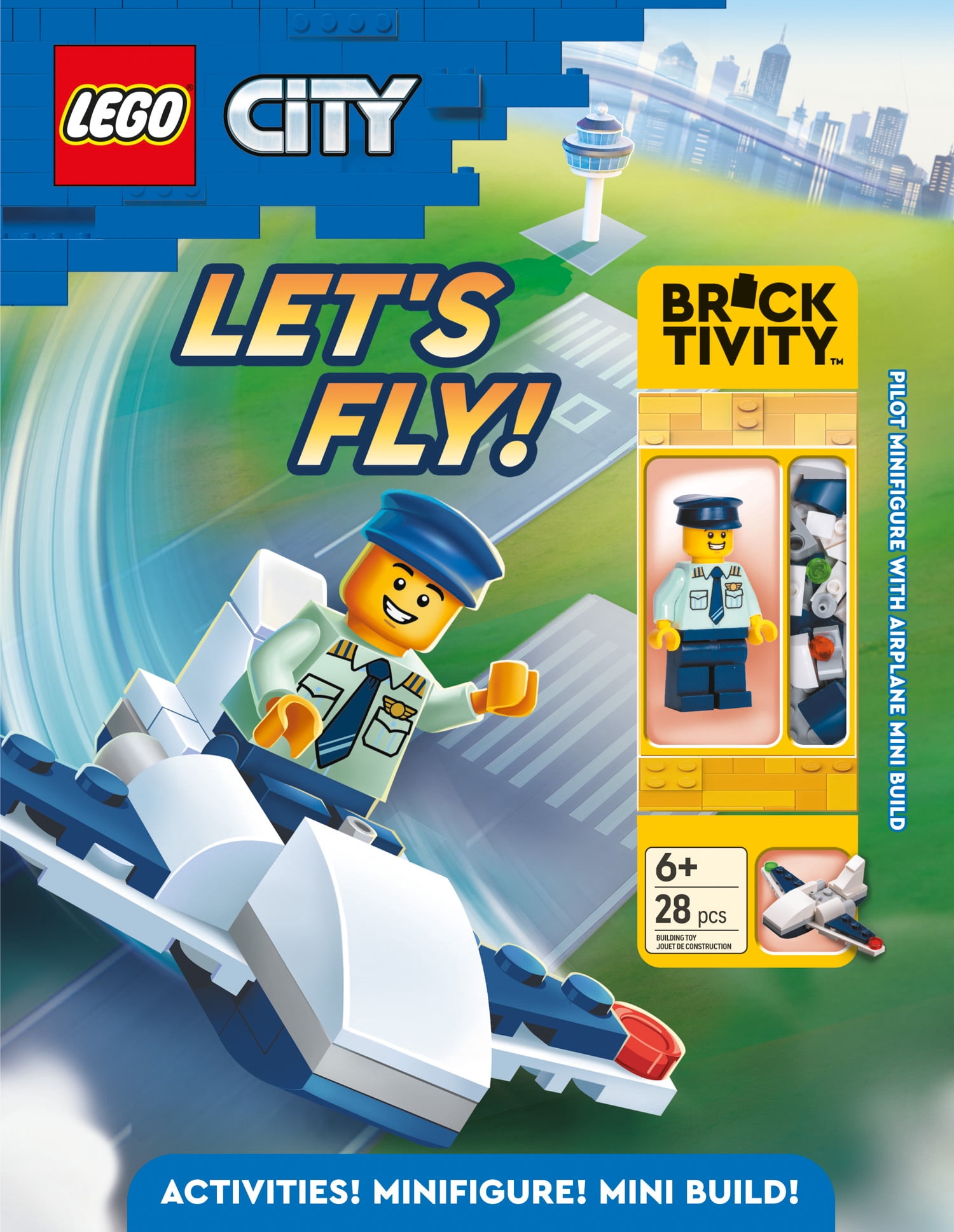 LEGO City: Let's Fly! (Paperback) - Walmart.com