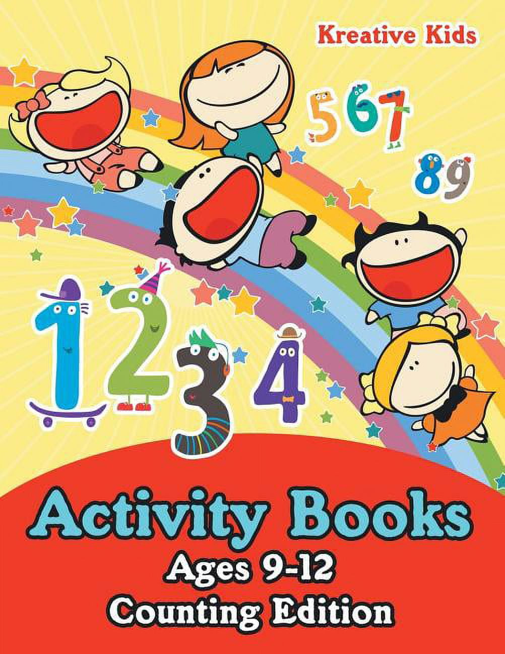 Activity Books Ages 9-12 Counting Edition (Paperback) - Walmart.com