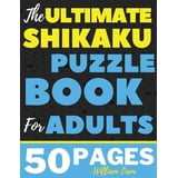 Activity Books Large Print 20*20 Shikaku Puzzle Book For Adults Brain ...
