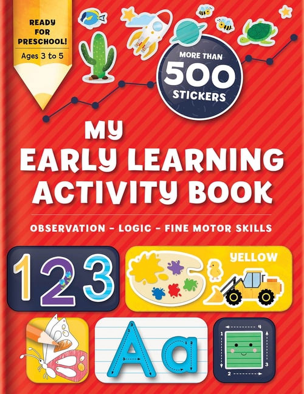 Activity Books My Early Learning Activity Book: Observation - Logic ...