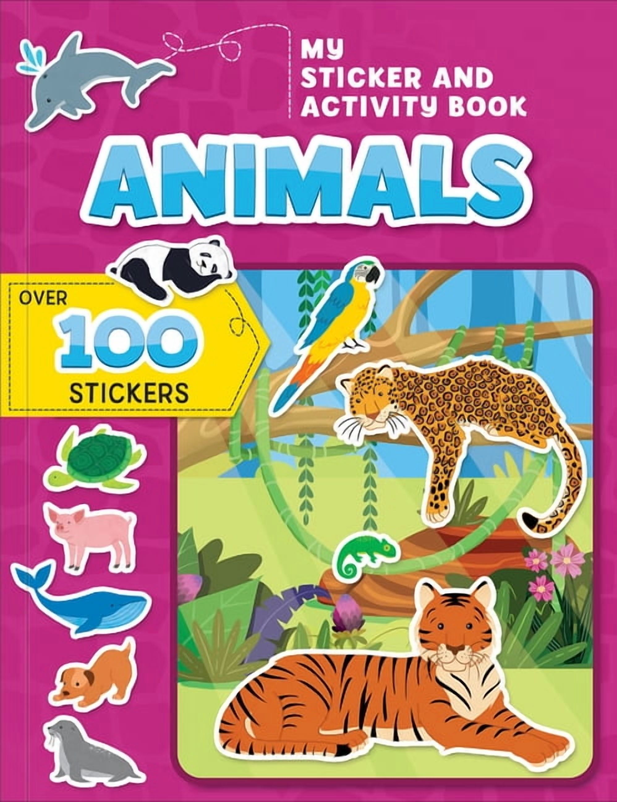 Activity Books My Sticker and Activity Book: Animals Animal Sticker ...