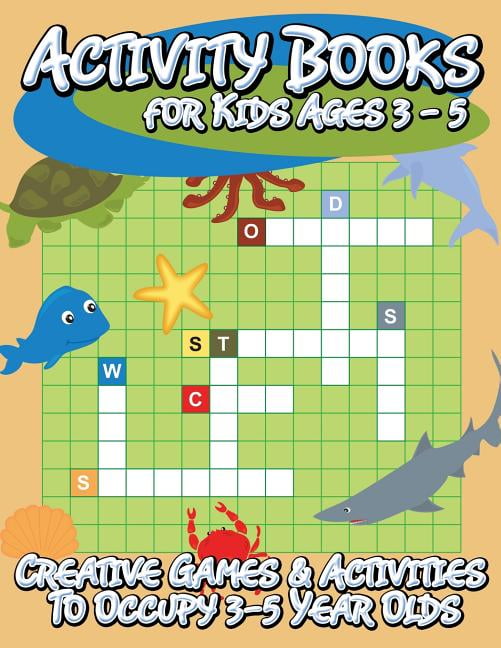 Activity Books for Kids Ages 3 - 5 (Creative Games & Activities to ...