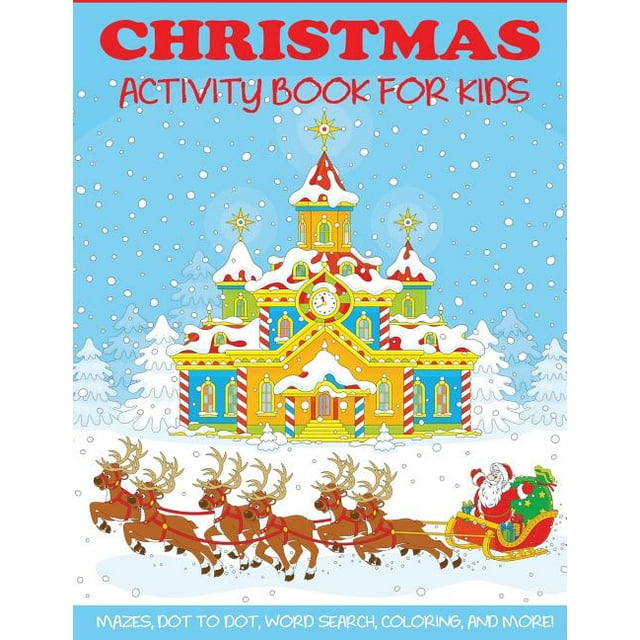 Activity Books for Kids: Christmas Activity Book for Kids (Paperback ...