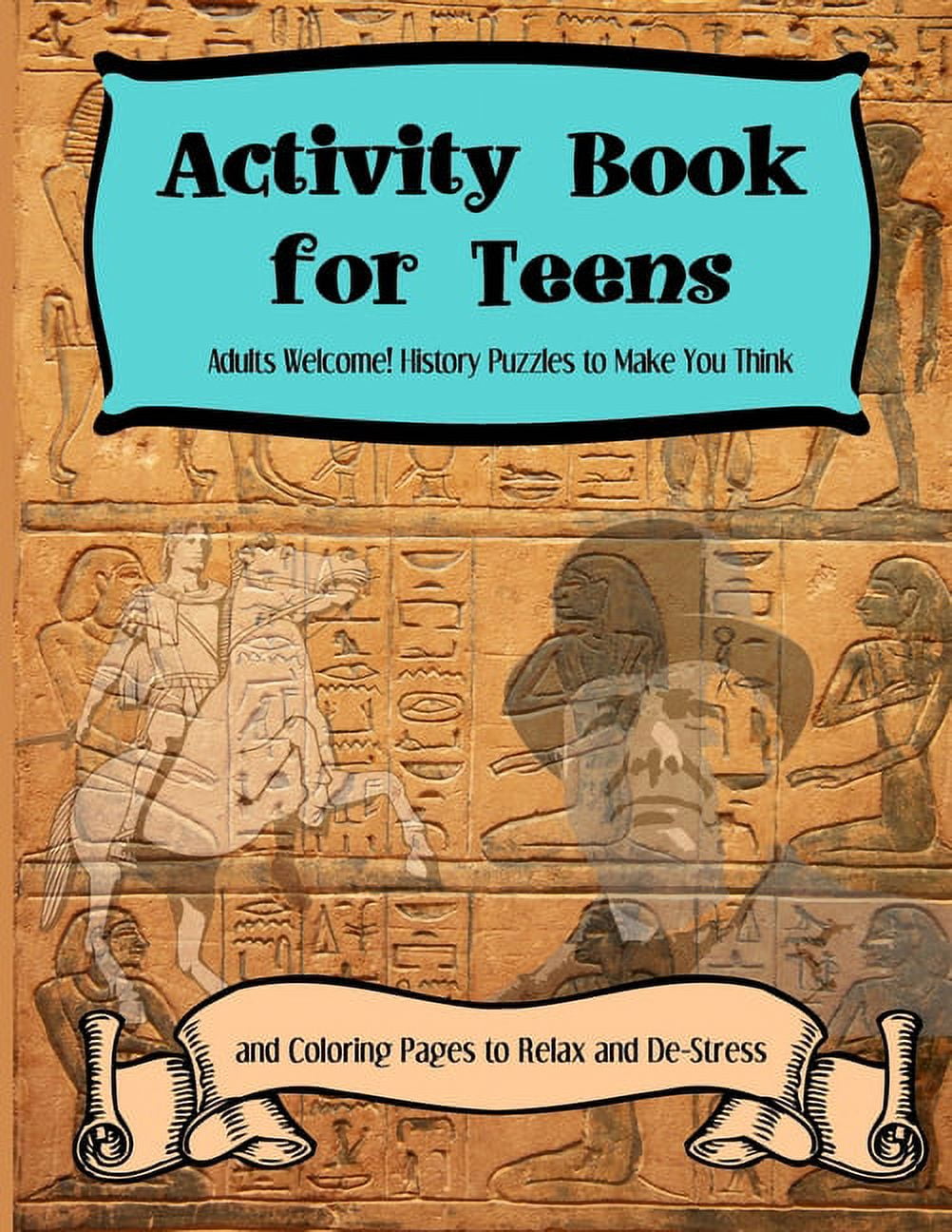 Activity Books for Teens: Adults Welcome! History Puzzles to Make You ...
