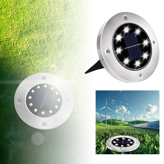 Sale Countdown! Outdoor Solar Garden Light White Lighting For Patio ...
