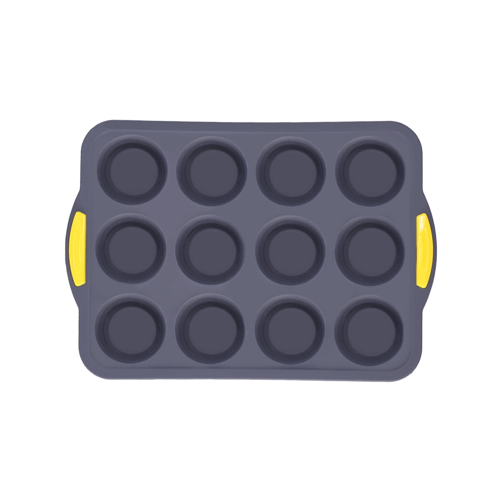 Offer Countdown! Silicone Pan With Reinforced Metal Non Stick 12 Cup ...
