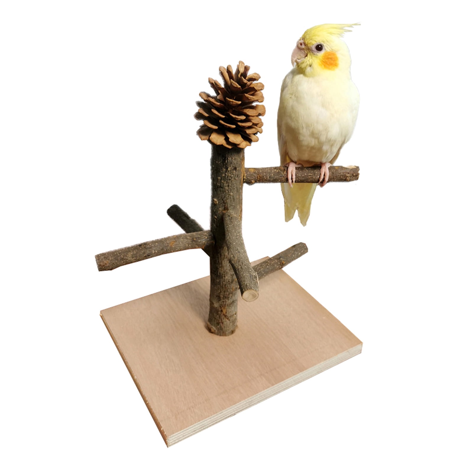 Activity Parrot for Play Stand Pet Training Climbing Ladder Bird Wooden ...