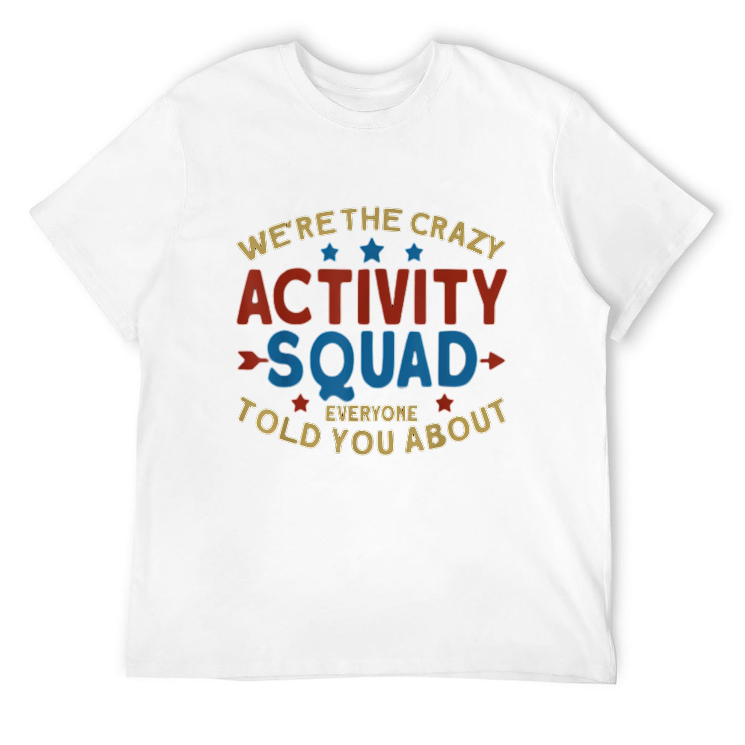 Activity Squad Activity Director Activity Assistant T-Shirt White 2X ...