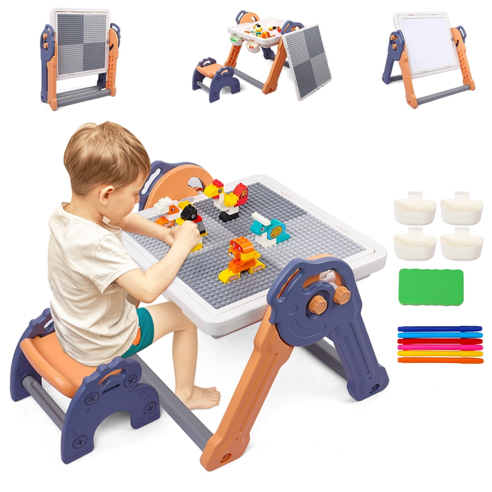 Activity Table For Toddlers,Children's Multifunctional Building Block ...
