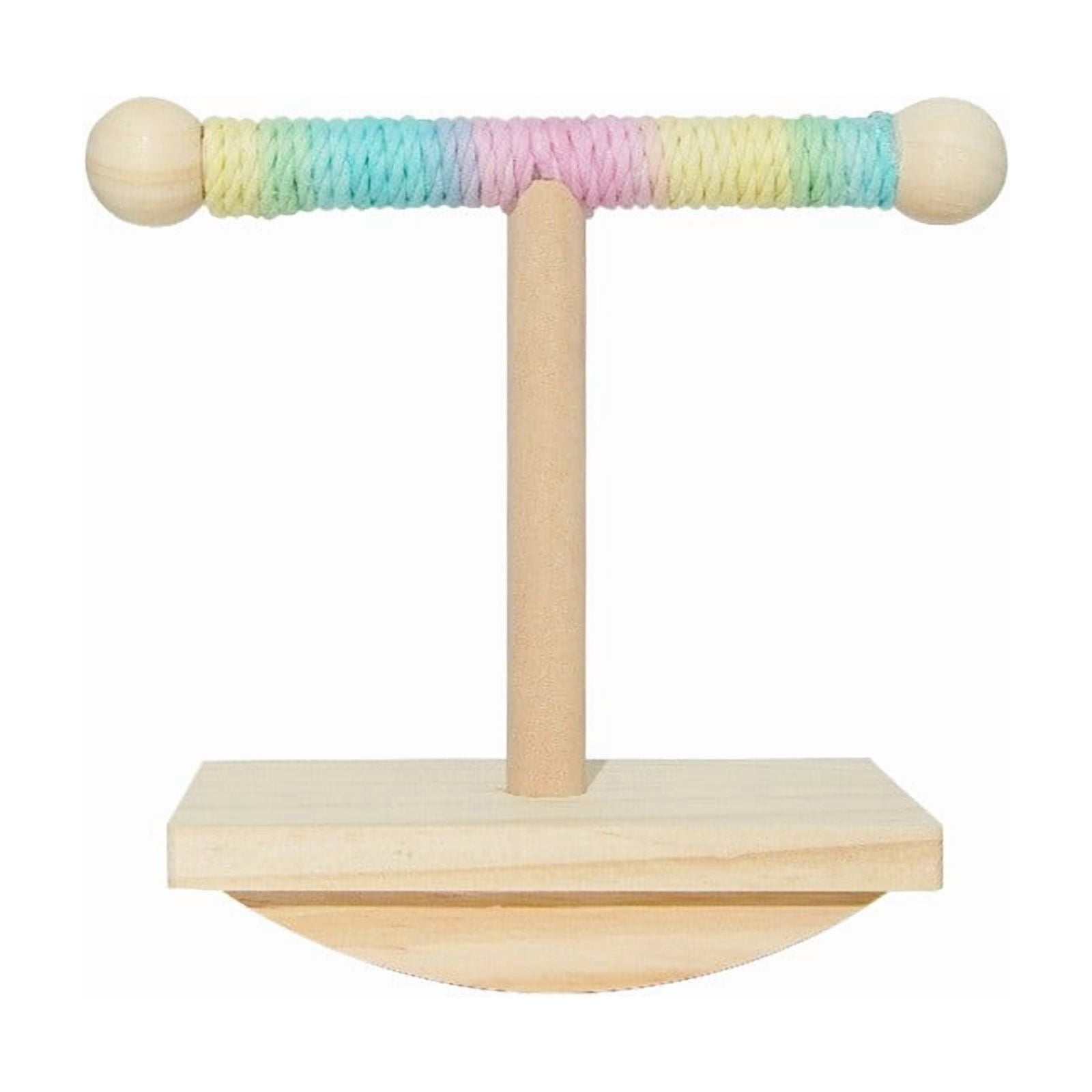 Activity Table Wood Rocking Stand Training Toy, Interactive Educational ...