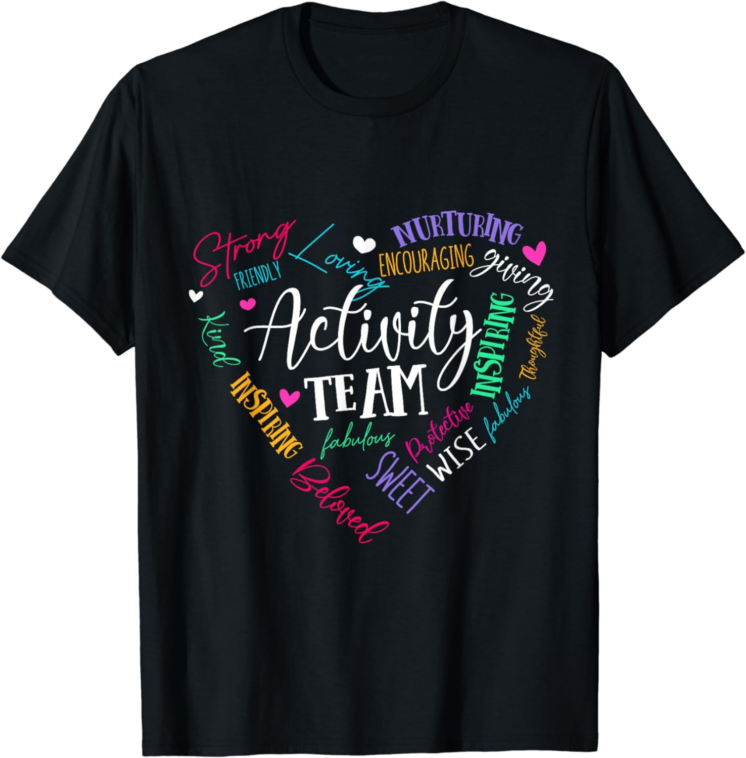 Activity Team Assistant Squad Professionals Week Director T-Shirt ...