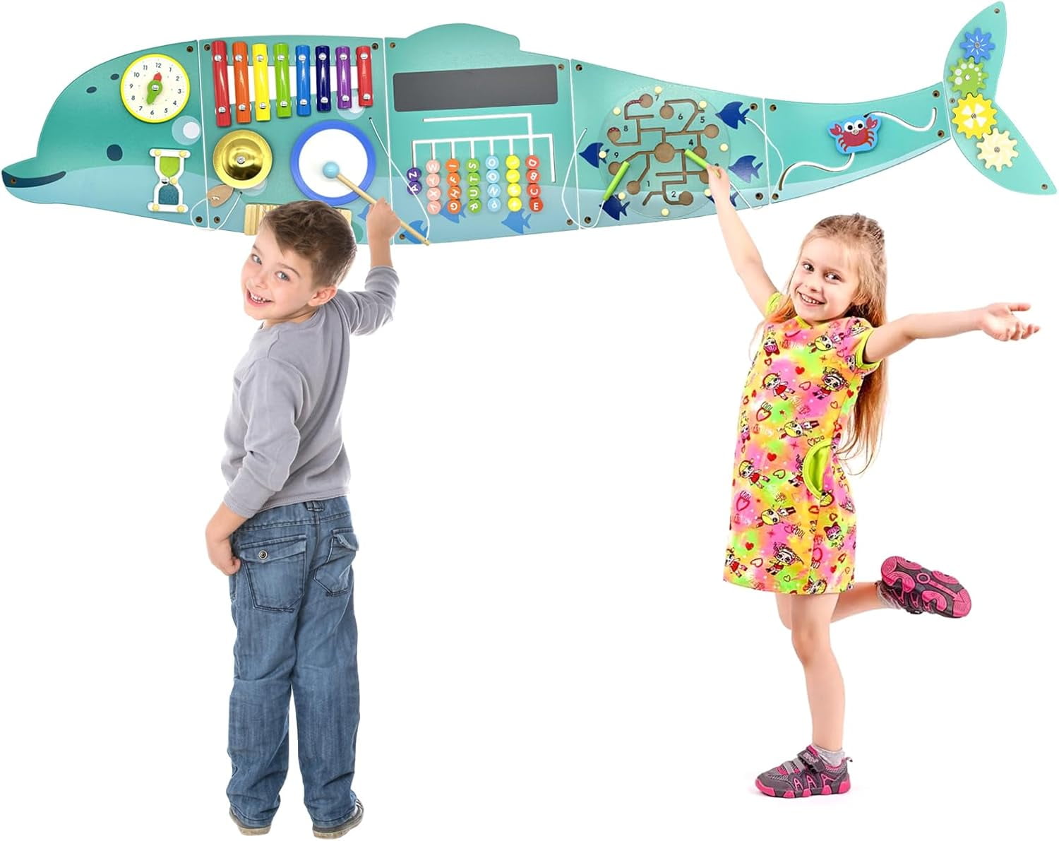 Activity Wall Busy Board Panels, Montessori Sensory Toys, Wall Activity ...