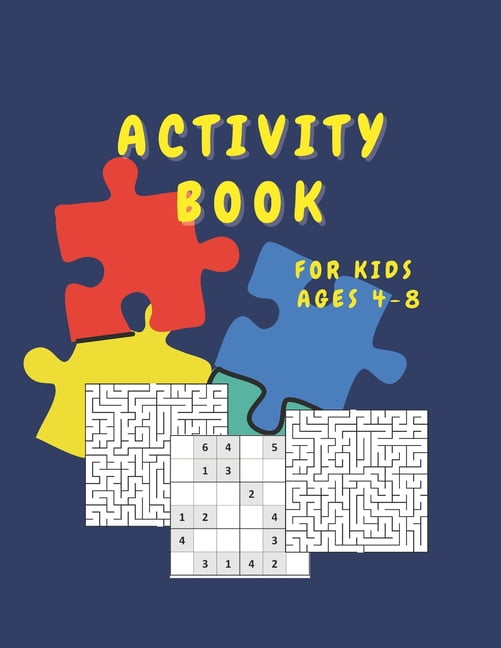 Activity book for kids : A Collection Of 20 Sudoku Puzzles Including ...