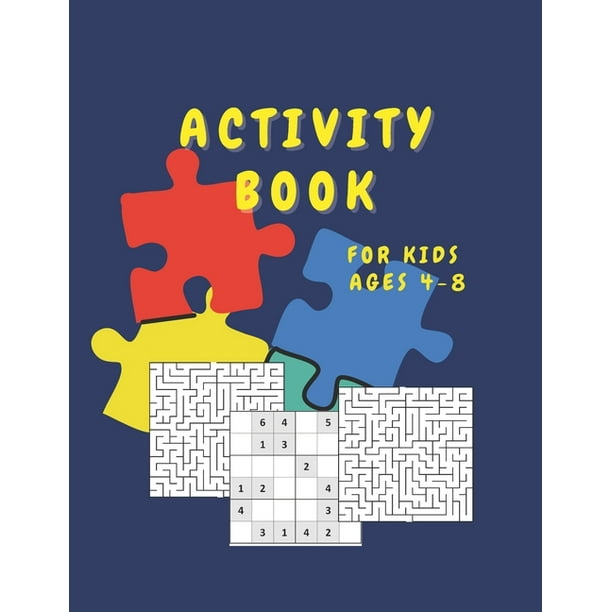 Activity book for kids : A Collection Of 20 Sudoku Puzzles Including ...