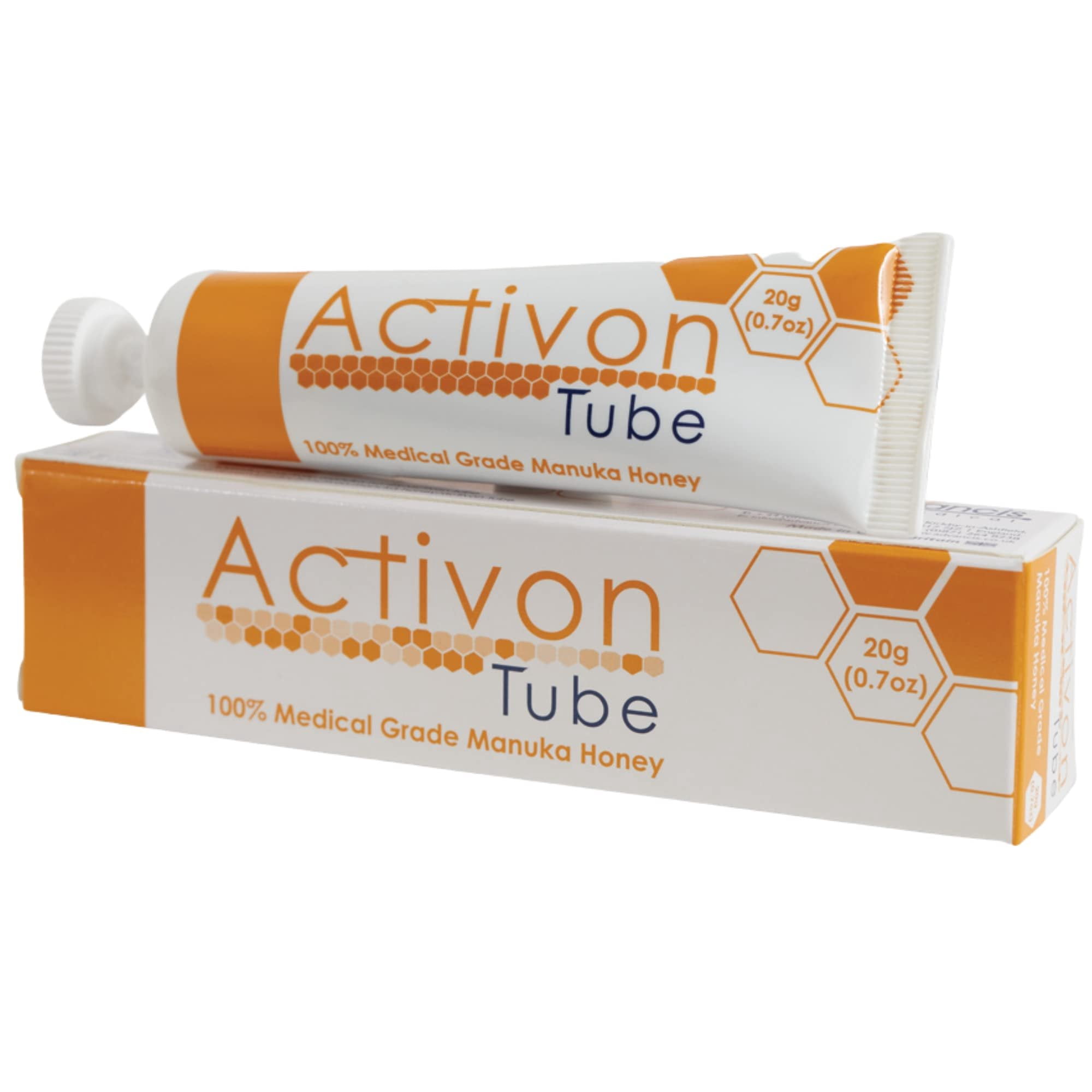 ActivOn Medical Grade Manuka Honey Gel Tube for Natural Wound Healing ...