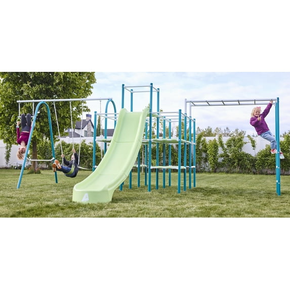 Activplay Modular Lower Kit 1 - Jungle Gym, Slide, Platforms, Swing Set ...