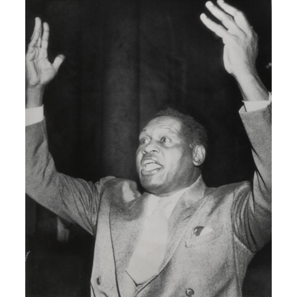Actor And Singer Paul Robeson Testifying Against The Mundt-Nixon Bill ...