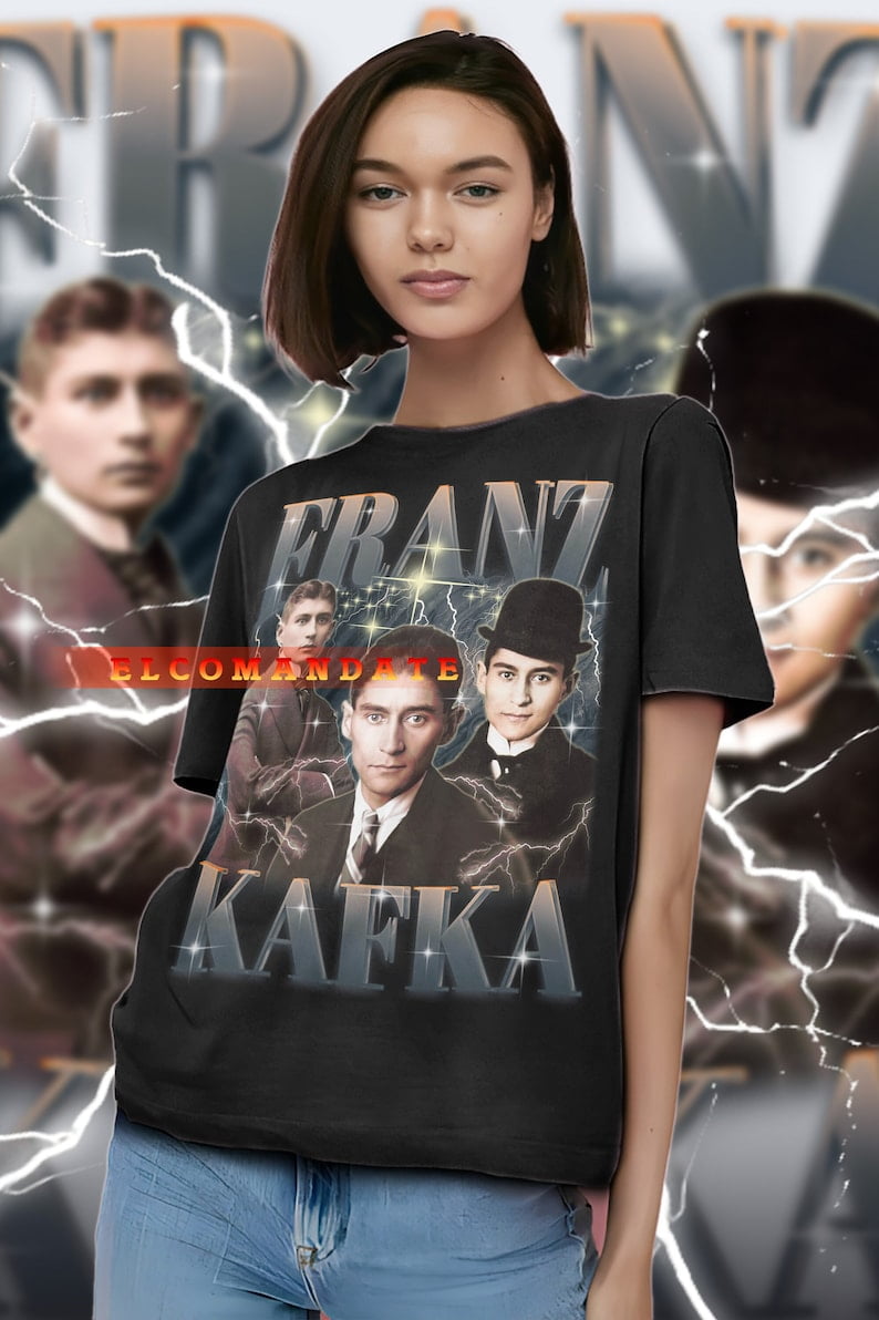 Actor FRANZ KAFKA Shirt, Franz Kafka Homage Tshirt, Franz Kafka Fan ...