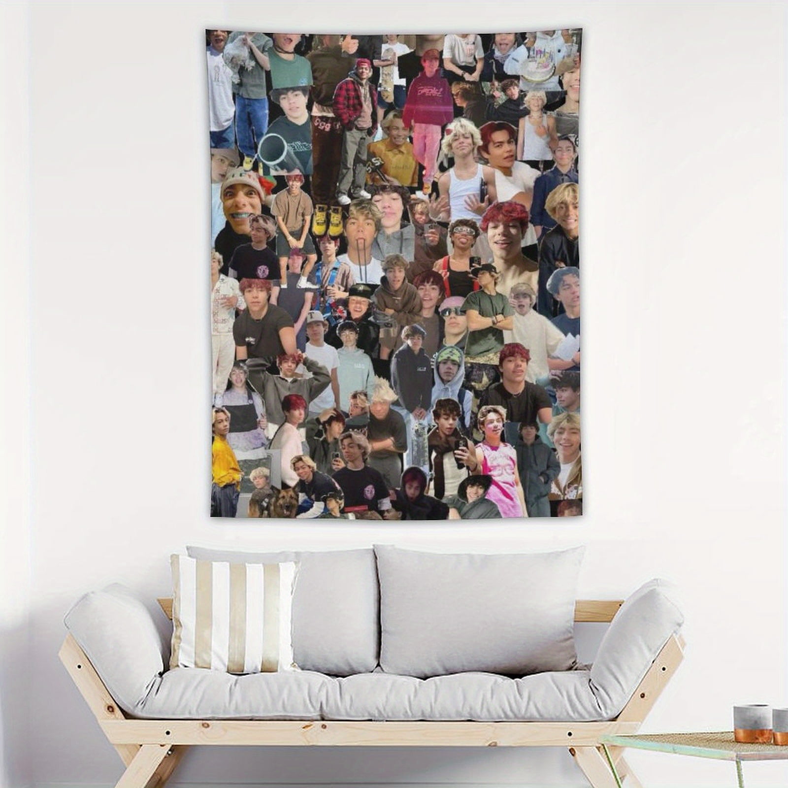 Actor Malachi Barton Poster Tapestry - Multiple Characters Collage ...