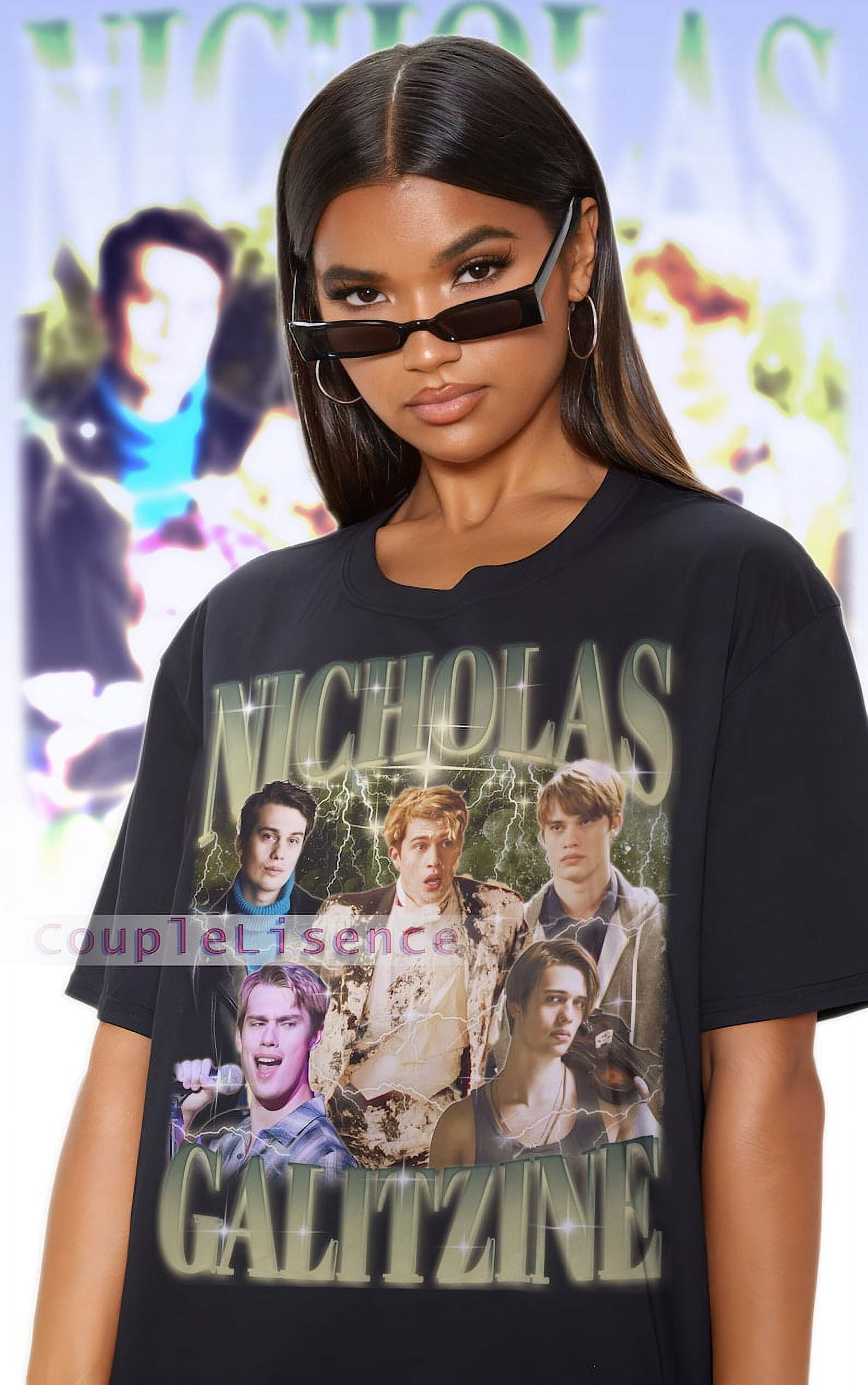 Actor NICHOLAS GALITZINE Vintage Shirt | Galitzine Homage Fan Tees ...