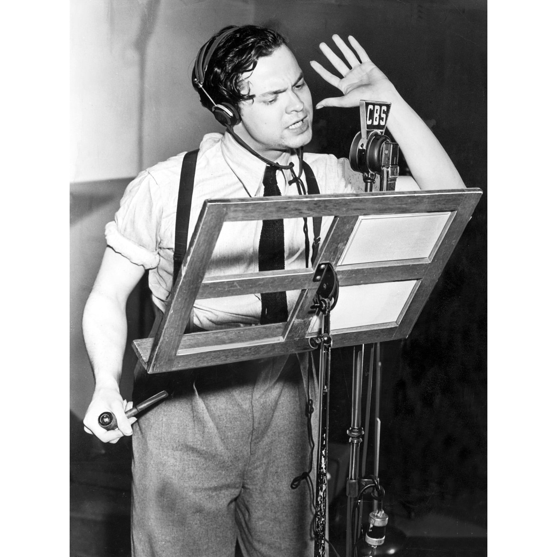 Actor Orson Welles Studio 1938 Old Photo Extra Large Art Print Wall ...