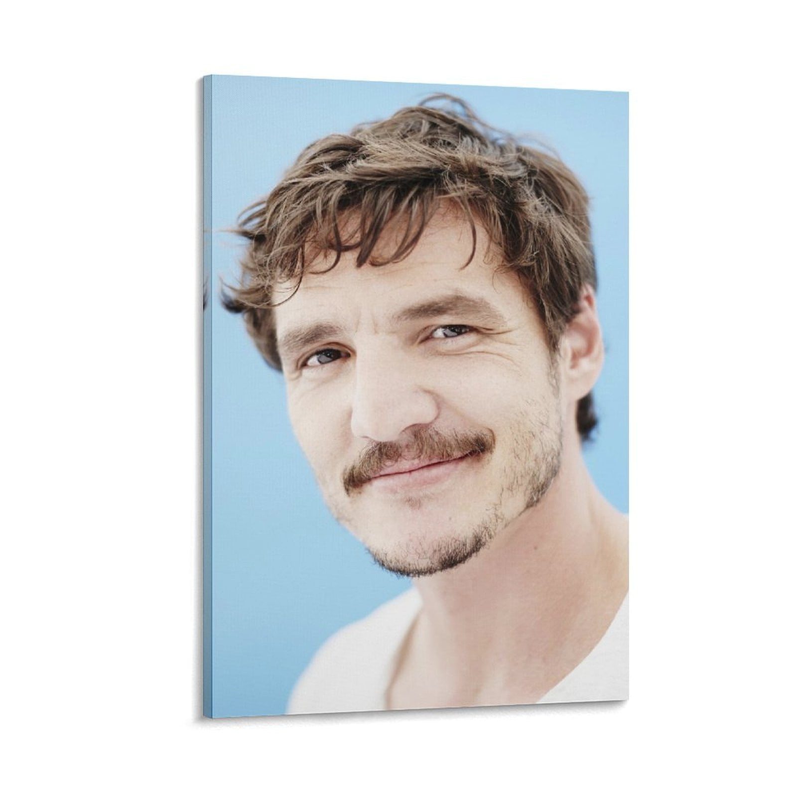 Actor Pedro Pascal Smiles in A Bright Glossy Poster Picture Print ...