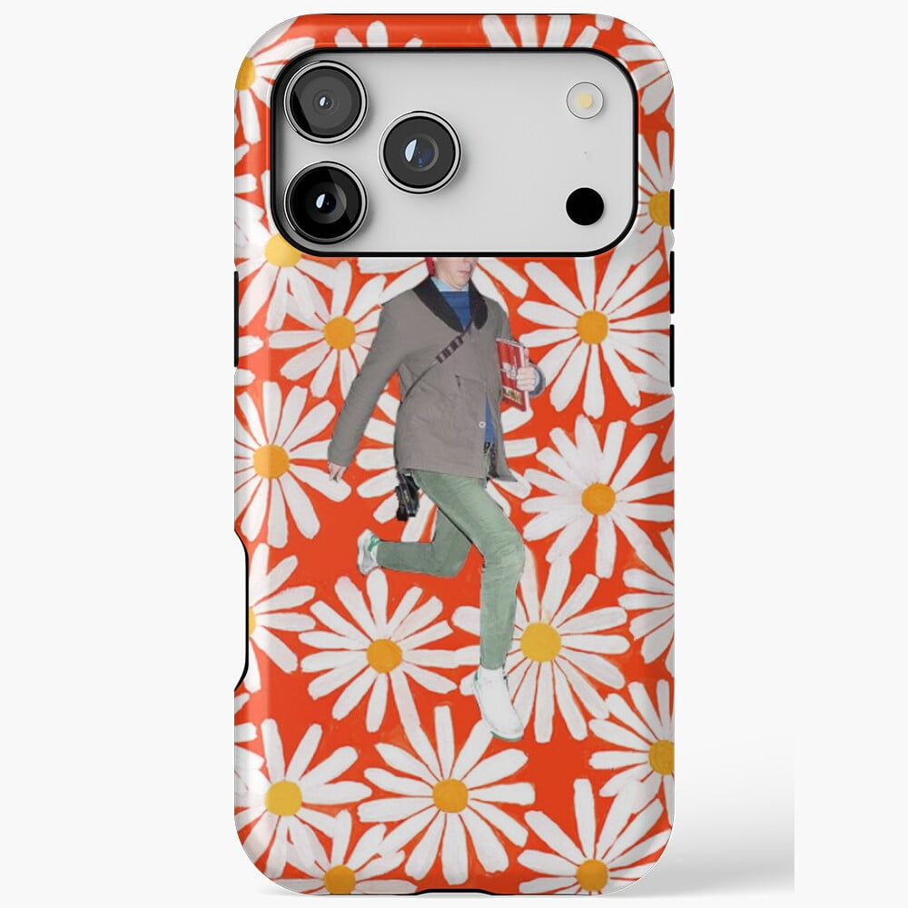 Actor Portrait In A World Of Daisies iPhone Case 17 16 15 14 13 12 11 ...
