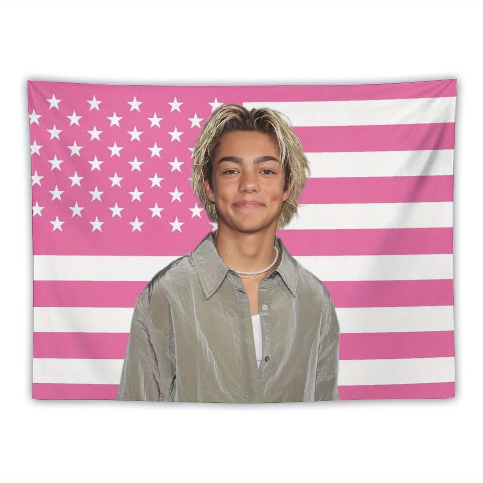 Actor Poster Malachi Celebrity Tapestry Barton Flag for Living Room Bedroom Wall Hanging for ...