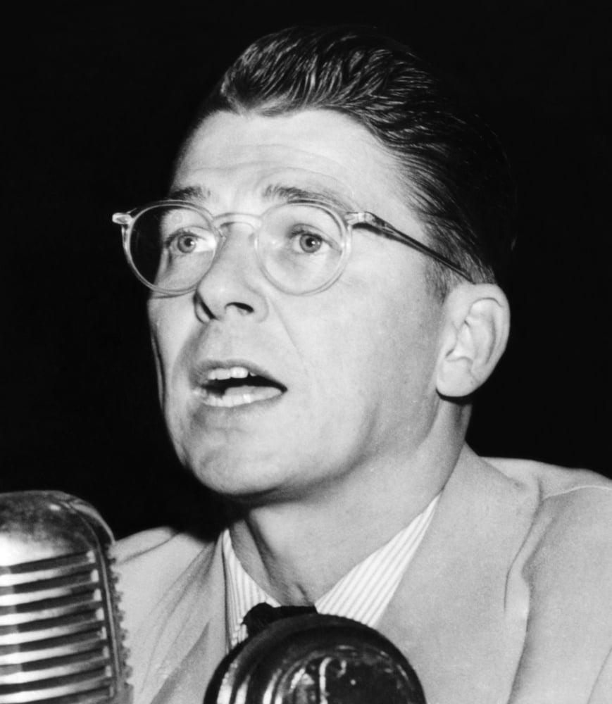 Actor Ronald Reagan Testified To Huac About The Influence Of Communist ...