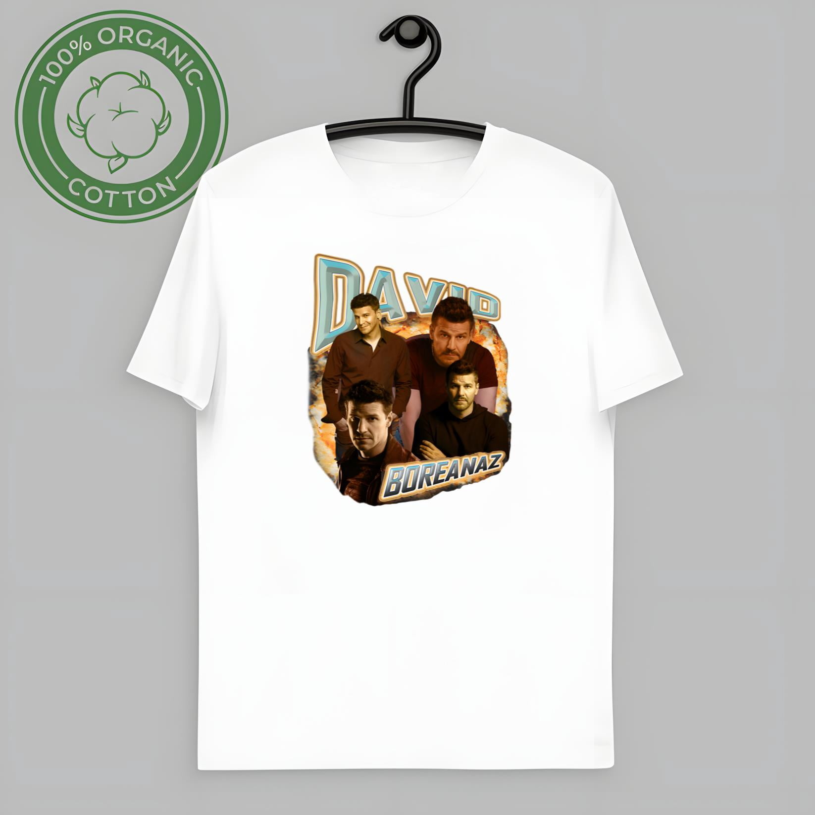 Actor Tribute Graphic Tee - Boreanaz Inspired Design - Walmart.com