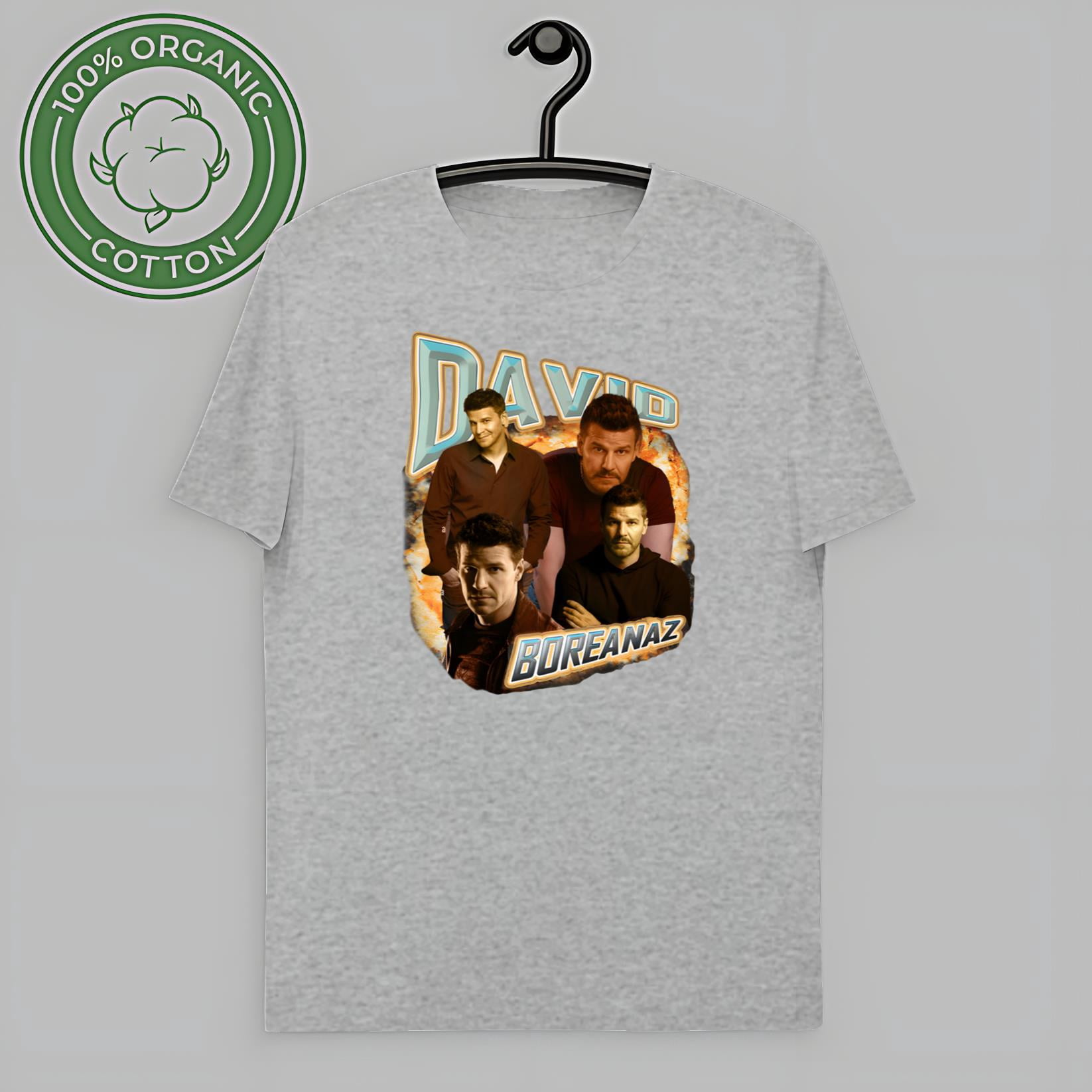 Actor Tribute Graphic Tee - Boreanaz Inspired Design - Walmart.com