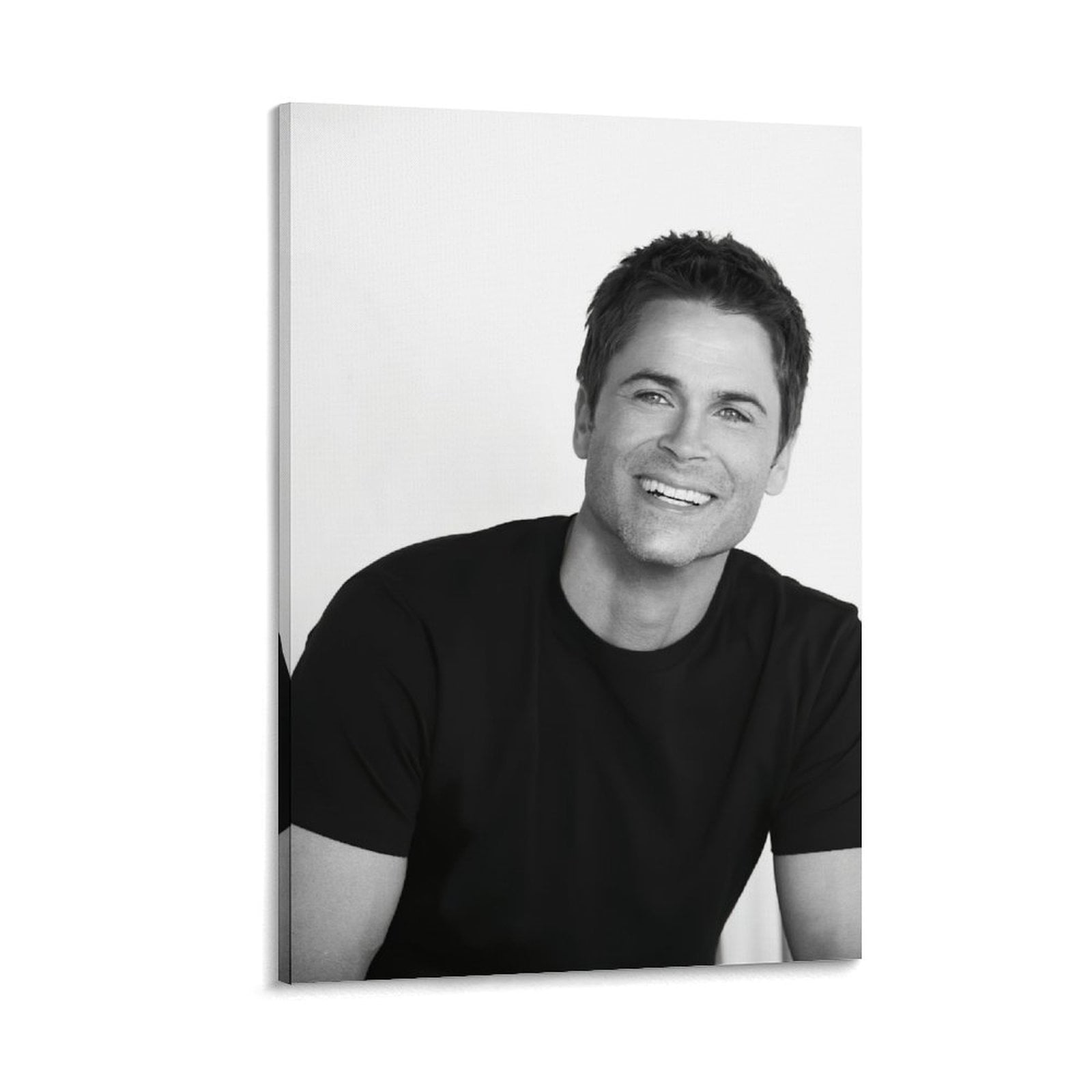 Actors with Classical Features Rob Lowe Retro Smile Poster Artworks ...