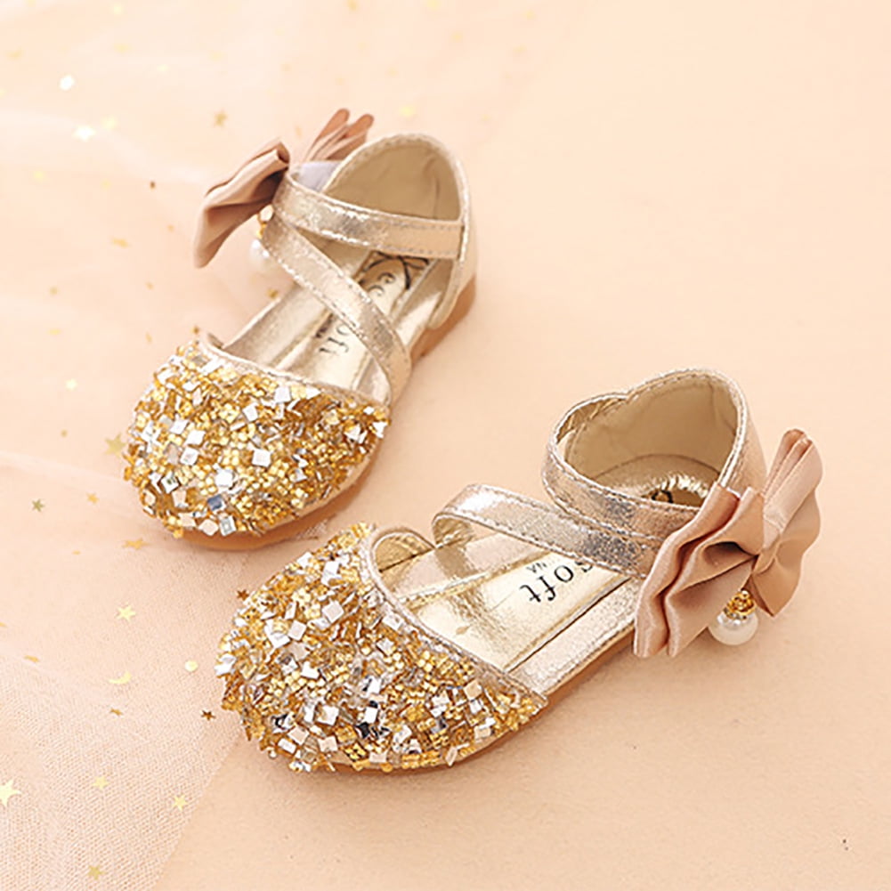 Actoyo Girls Dress Shoes Mary Jane Wedding Flower Bridesmaids Low Heels ...
