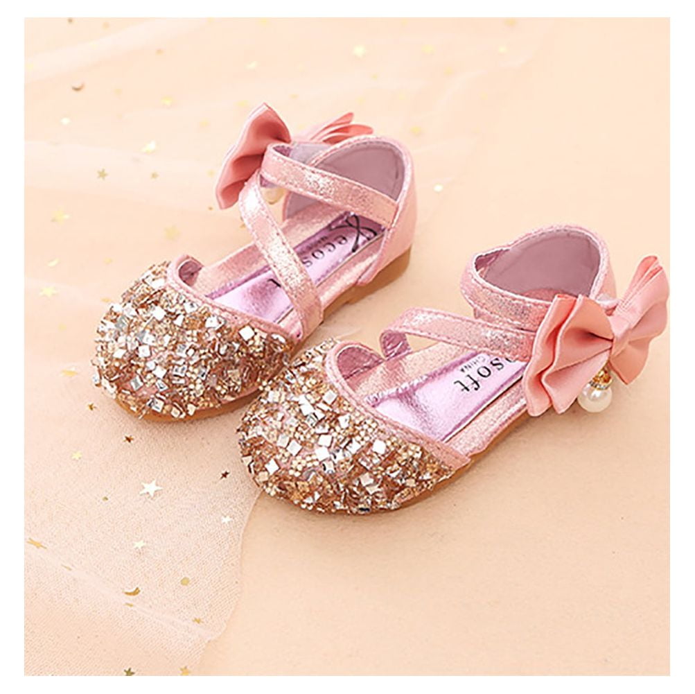 Actoyo Girls Dress Shoes Mary Jane Wedding Flower Bridesmaids Low Heels ...