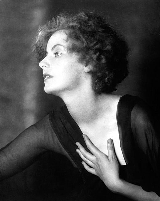 Actress Greta Garbo Portrait 1925 Style - A - 24x36 Inch Laminated ...