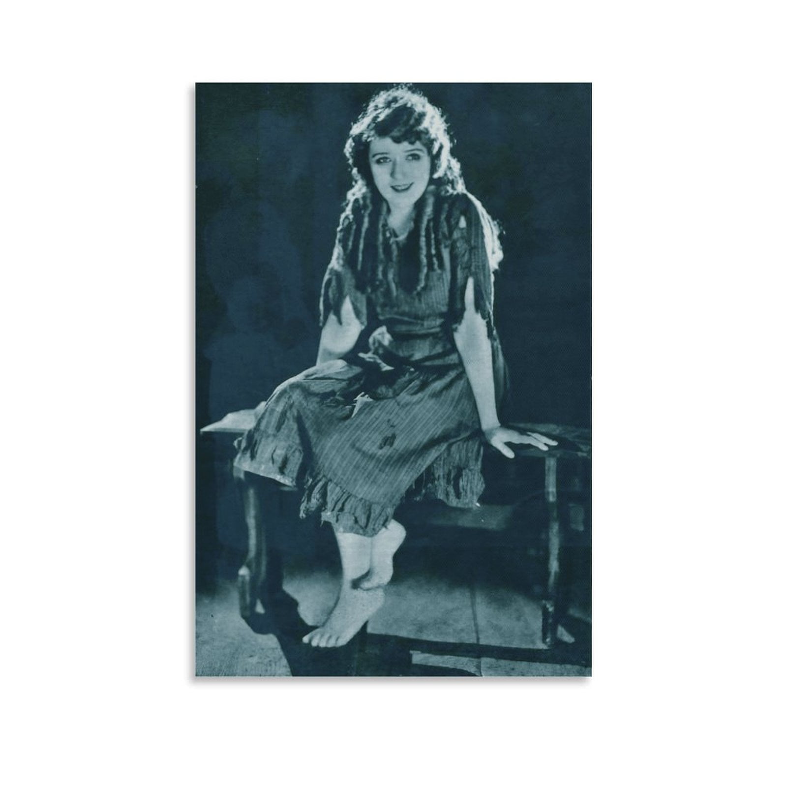 Actress Mary Pickford Hollywood Slient Film Star Print Poster (1) Print ...