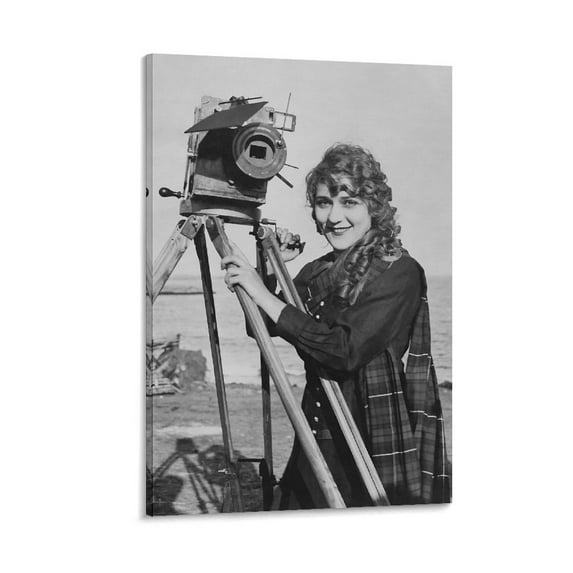 Actress Mary Pickford Hollywood Slient Film Star Print Poster (12 ...