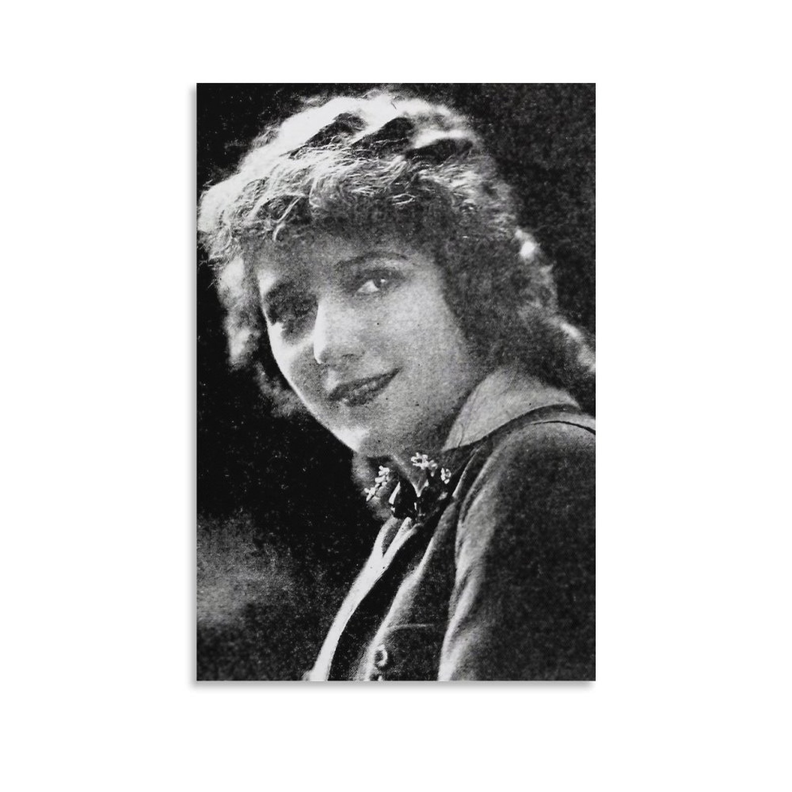Actress Mary Pickford Hollywood Slient Film Star Print Poster (16) Wall ...