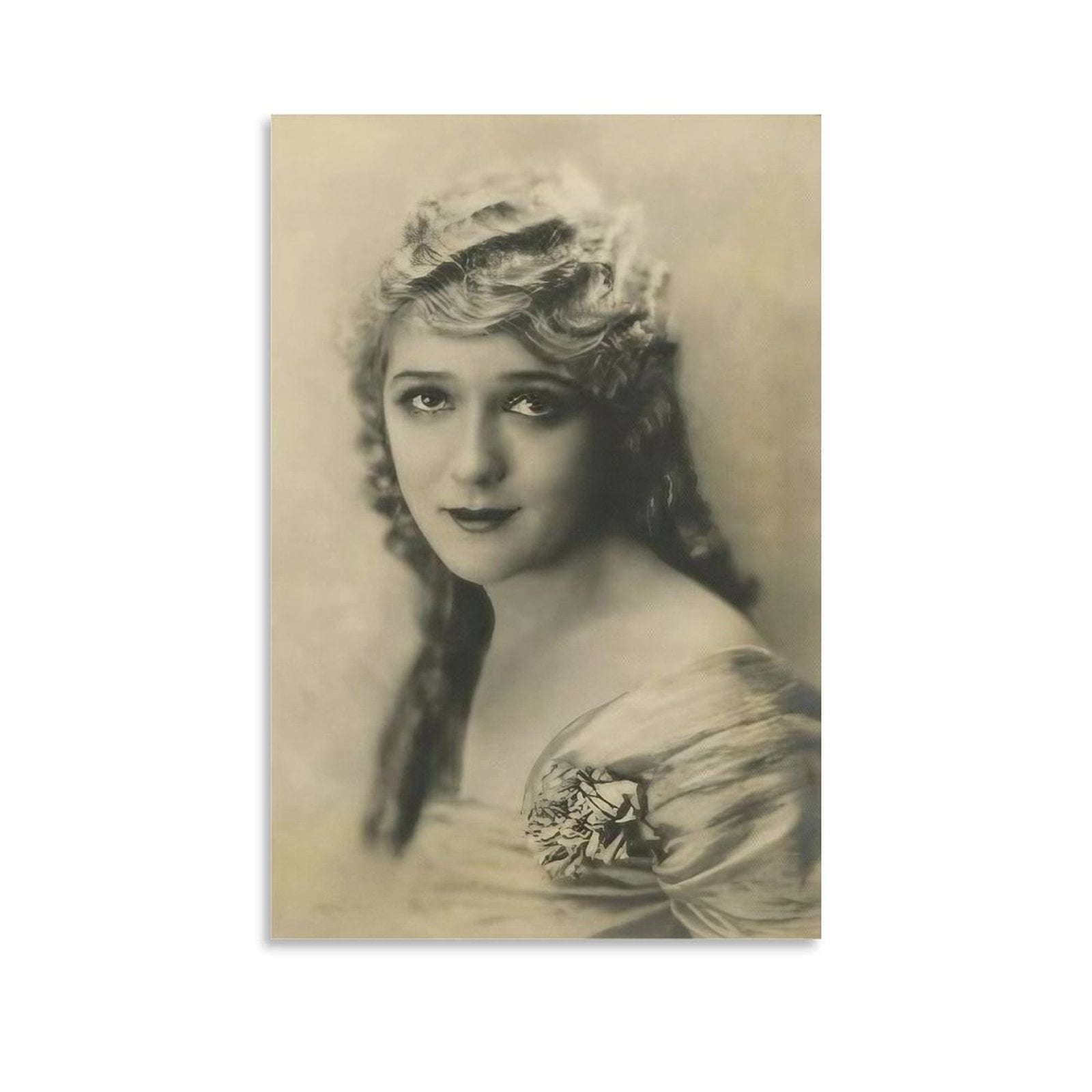 Actress Mary Pickford Hollywood Slient Film Star Print Poster (23) Wall ...